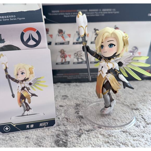 POP MART | Toys | Pop Mart Overwatch Play Of The Game Series Mercy ...